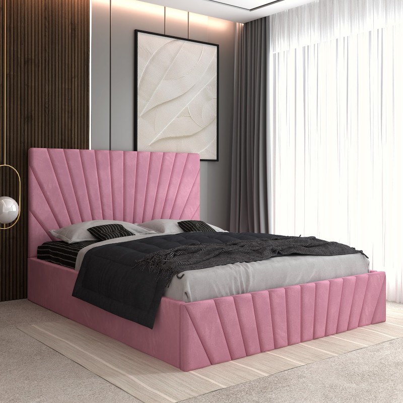 Pat Tapitat Astra Roz Catifea Premium